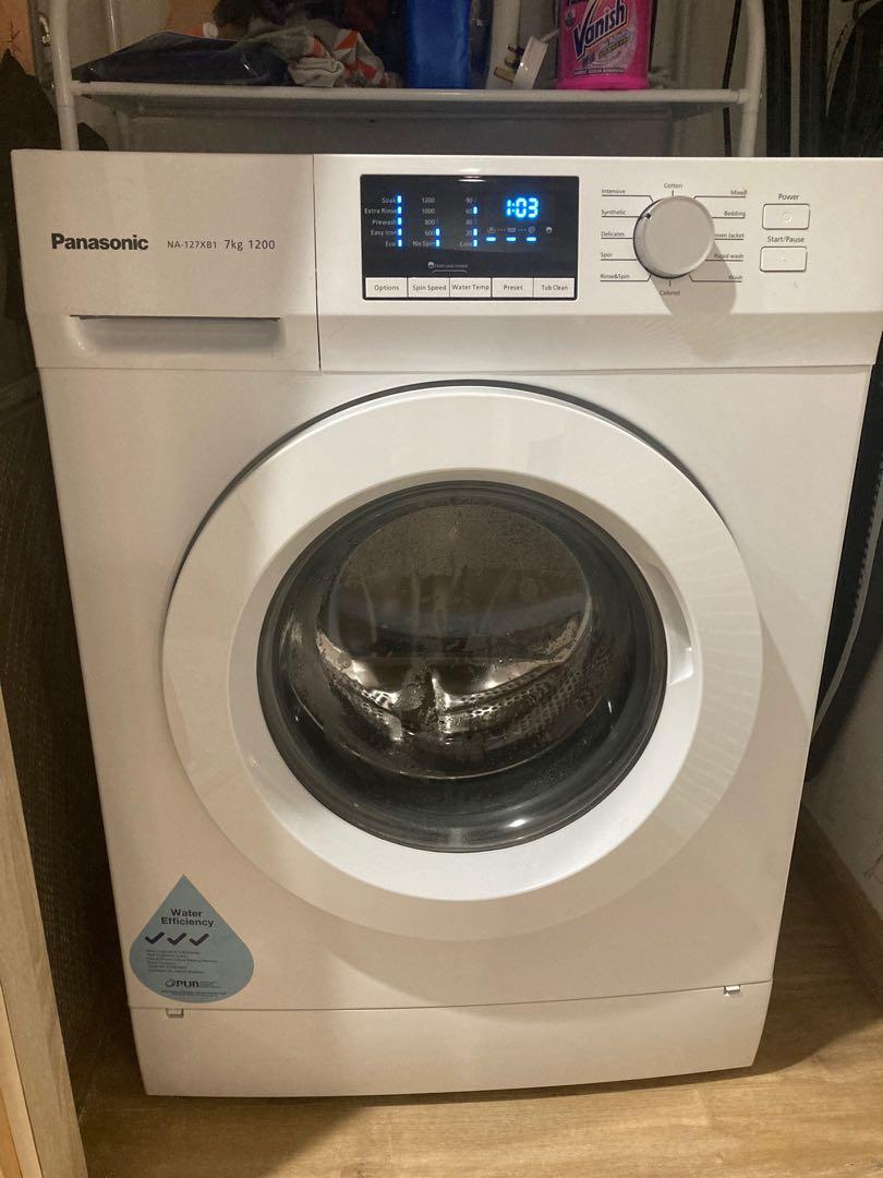Panasonic 7kg front load washing machine, TV & Home Appliances, Washing Machines and Dryers on ...