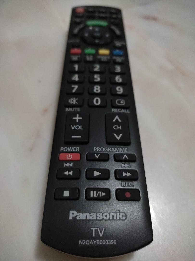 Panasonic Remote Control Original, TV & Home Appliances, TV ...