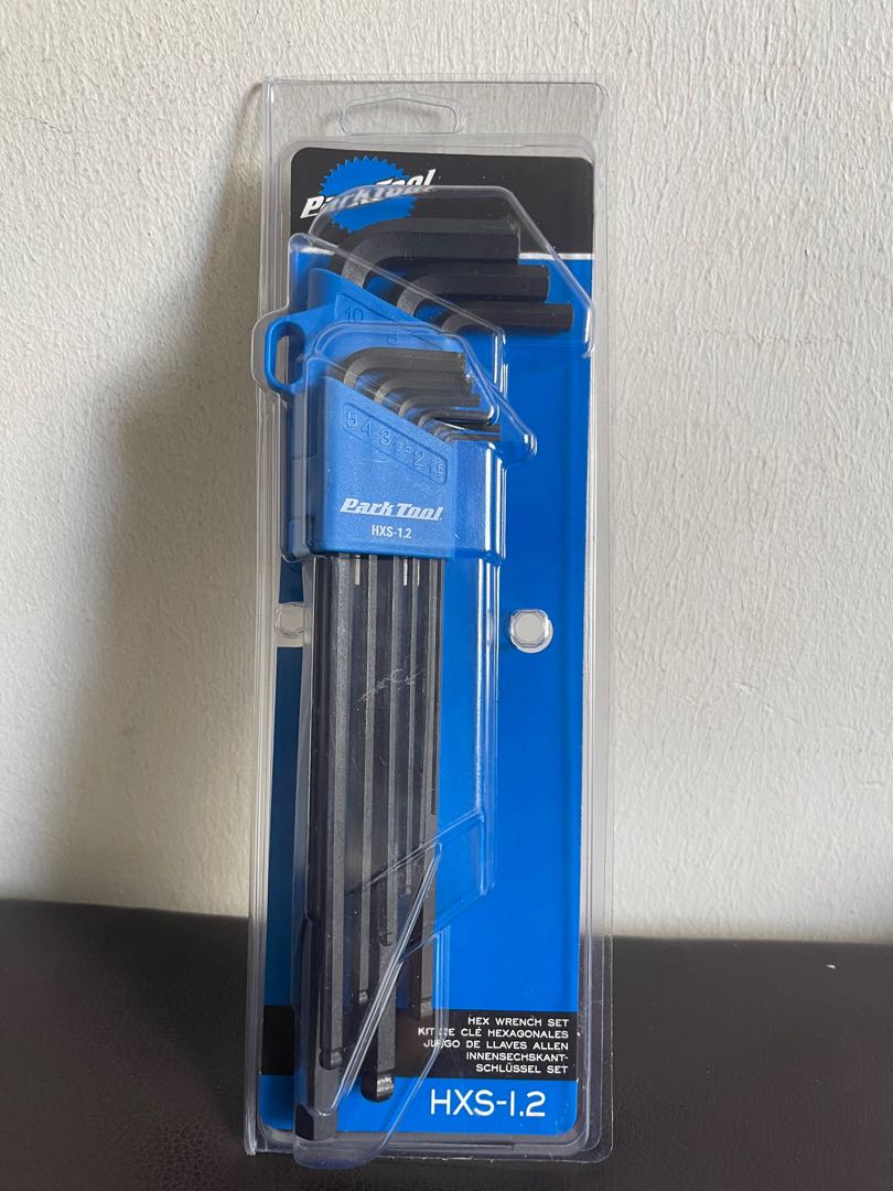 Park Tool Professional L-Shaped Hex Wrench Set Allen Key HXS A, Sports ...