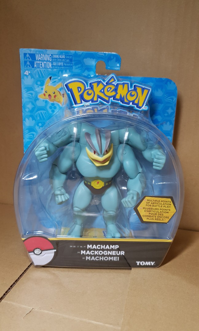Pokemon Machamp - articulated action figure, Hobbies & Toys, Toys ...
