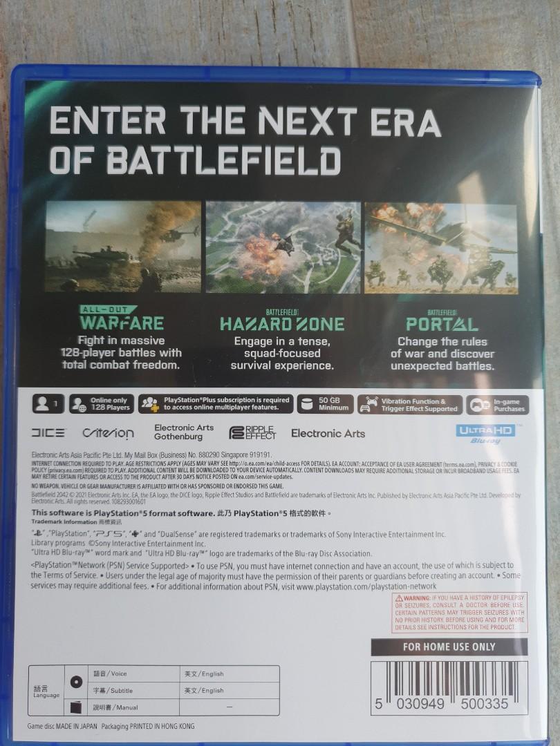 PS5 BATTLEFIELD 2043, Video Gaming, Video Games, PlayStation on Carousell
