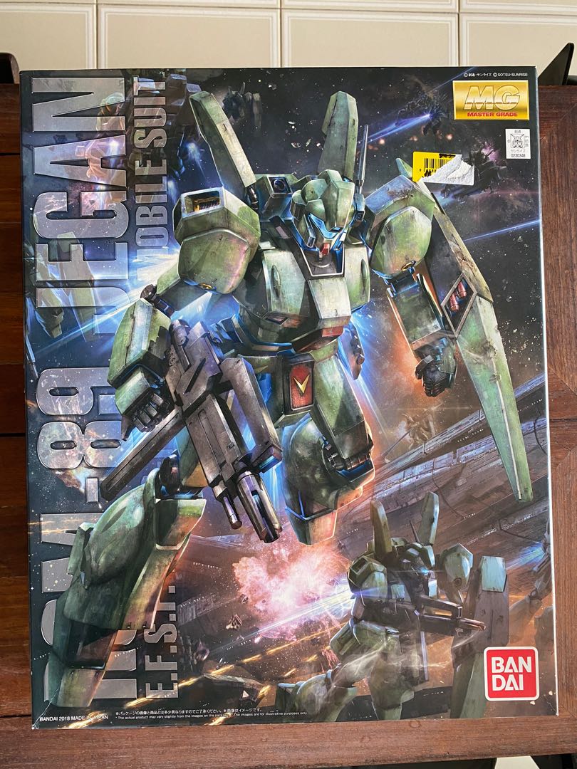 RGM-89 Jegan MG 1/100 Gundam, Hobbies & Toys, Toys & Games on Carousell