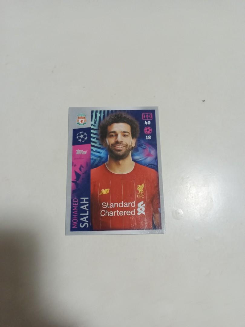 Salah 19/20 ucl sticker not match attax, Hobbies & Toys, Toys & Games on Carousell
