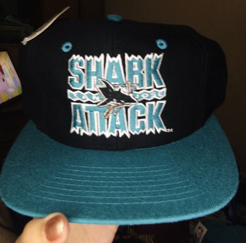 San Jose SHARK ATTACK, Men's Fashion, Watches & Accessories, Caps ...