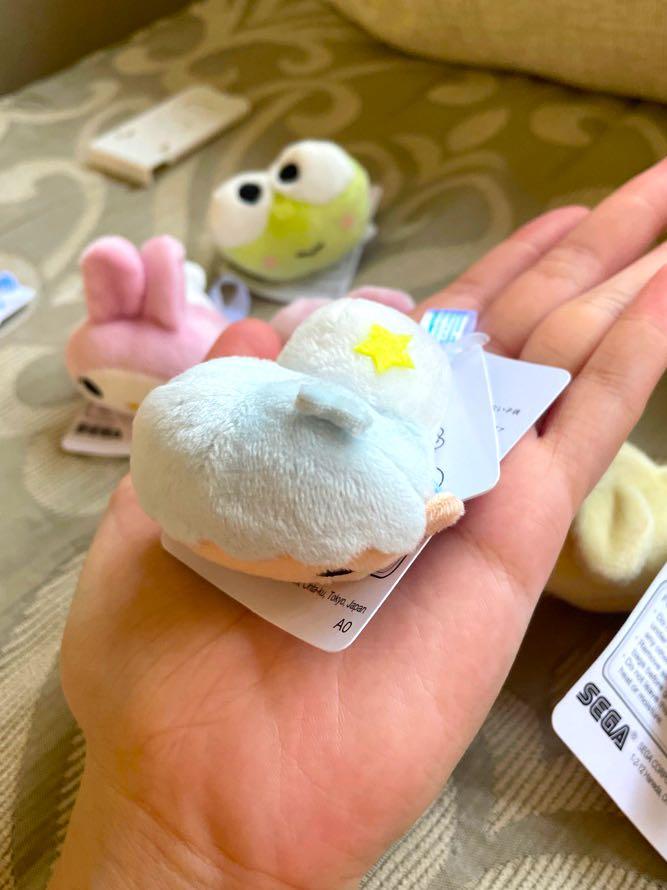 Sanrio Character Plushy / Keychain / Monkichi Badte-maru Hangyodon My ...