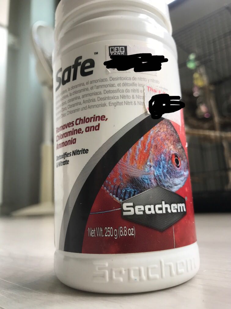 Seachem Safe powder dechlorinator concentrated powder( individual pack ...