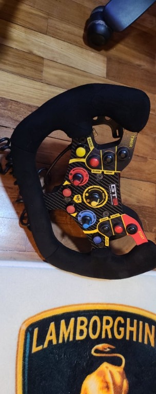 SIM RACING WHEEL LAMBORGHINI GT BY KAPRAL RACING, Hobbies & Toys, Toys ...