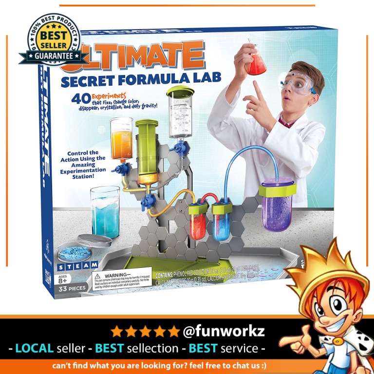 SmartLab Toys Ultimate Secret Formula Lab, Hobbies & Toys, Toys & Games ...