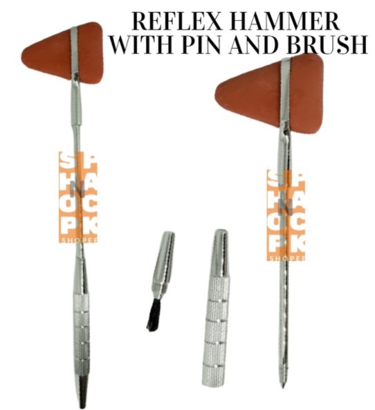 (SNP-T) REFLEX HAMMER WITH PIN AND BRUSH, Health & Nutrition, Medical ...