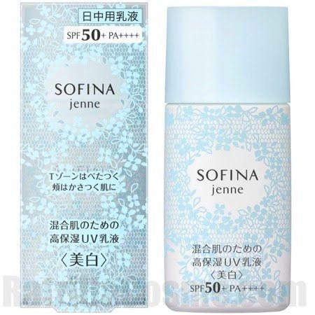 Sofina Jenne Whitening UV Protection Emulsion SPF50+, Beauty & Personal Care, Face, Face Care on ...