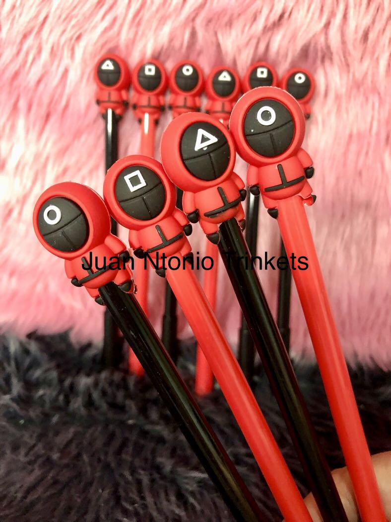 Squid Game Gel Pen, Hobbies & Toys, Stationary & Craft, Stationery ...