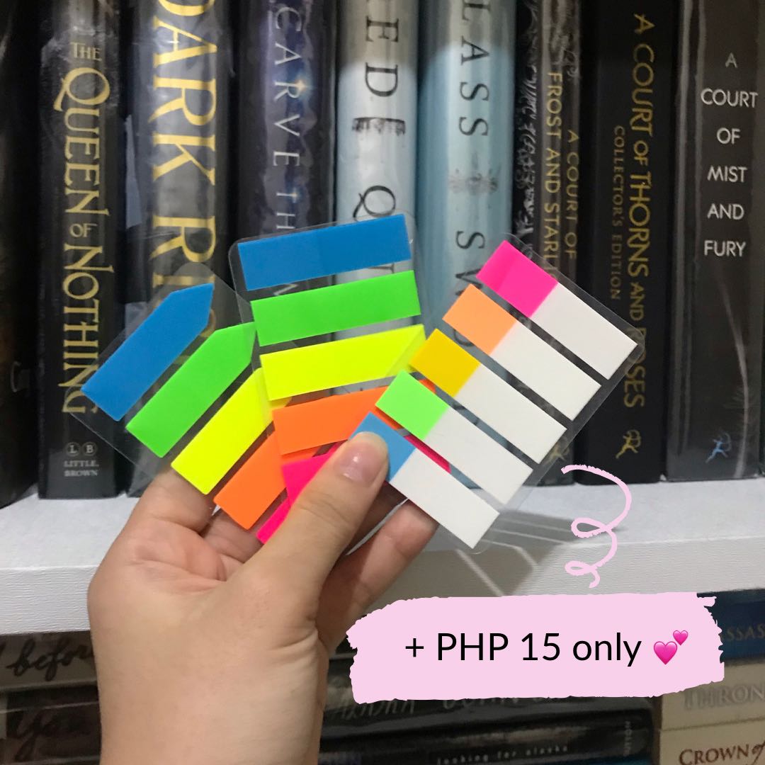 Sticky tabs for books, Hobbies & Toys, Stationary & Craft, Craft ...