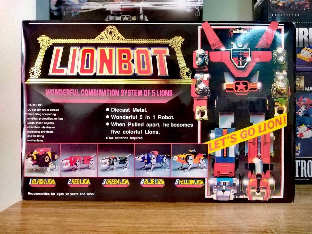 Taiwan Lionbot Voltron, Hobbies & Toys, Toys & Games on Carousell