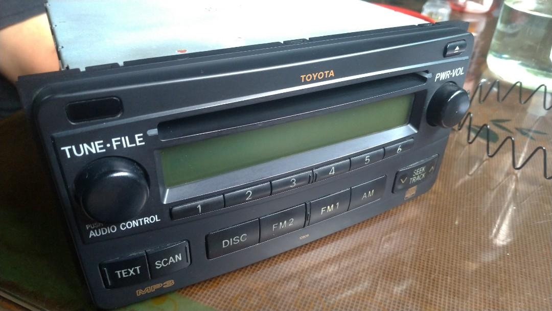 Toyota Innova First gen car stereo(stock), Car Parts & Accessories ...