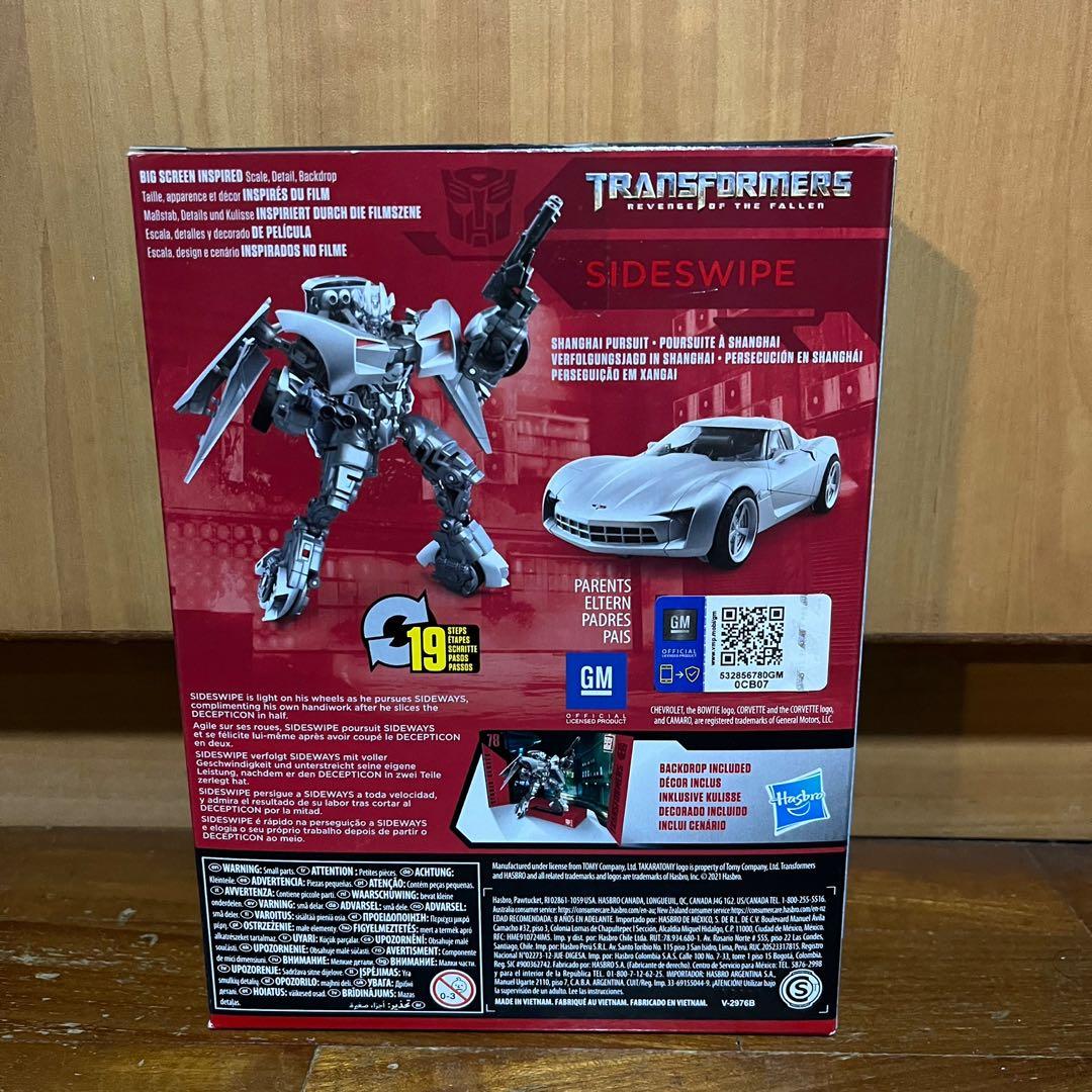 Transformers Studio Series 78 Sideswipe, Hobbies & Toys, Toys & Games ...