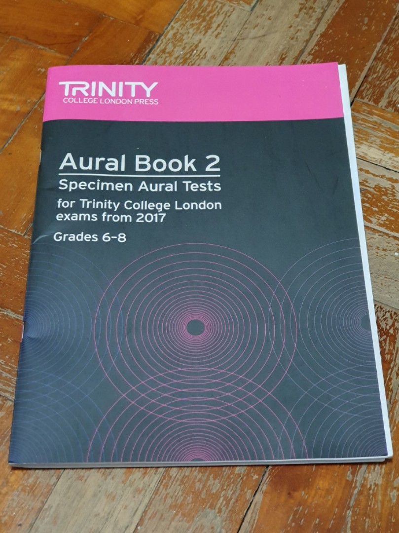 Trinity College London Piano Grade 6, 7 and 8 Aural Book 2 practices ...