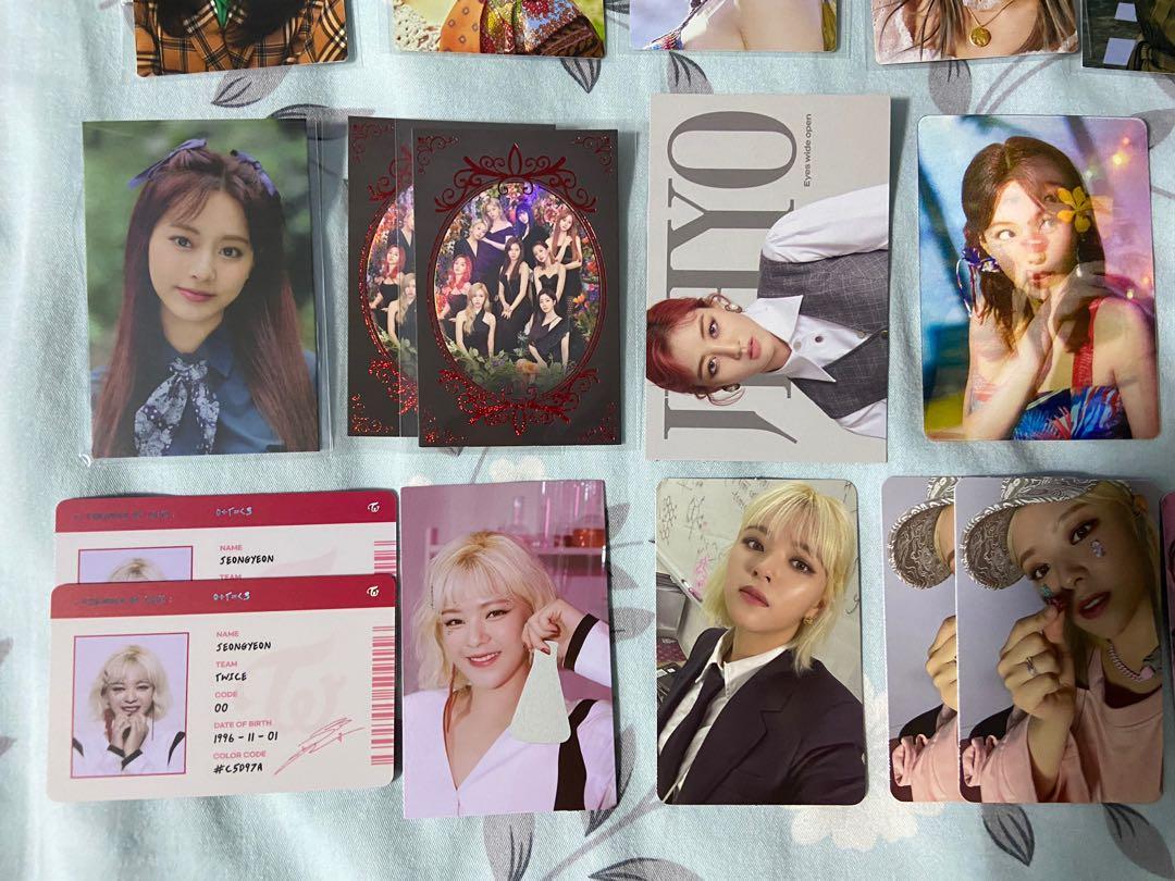 Twice Photocards: Formula of Love, Taste of Love, Eyes Wide Open, WIAD, More & More, The Year of ...