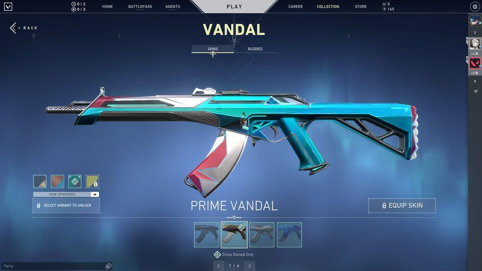 Valorant Gold 2 with skins account, Video Gaming, Gaming Accessories ...