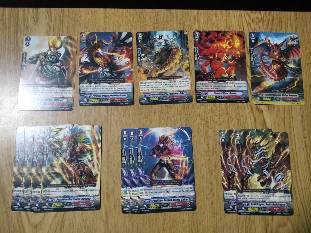 Vanguard kagero Toshiki Kai legion deck (Maybe), Video Gaming, Gaming ...