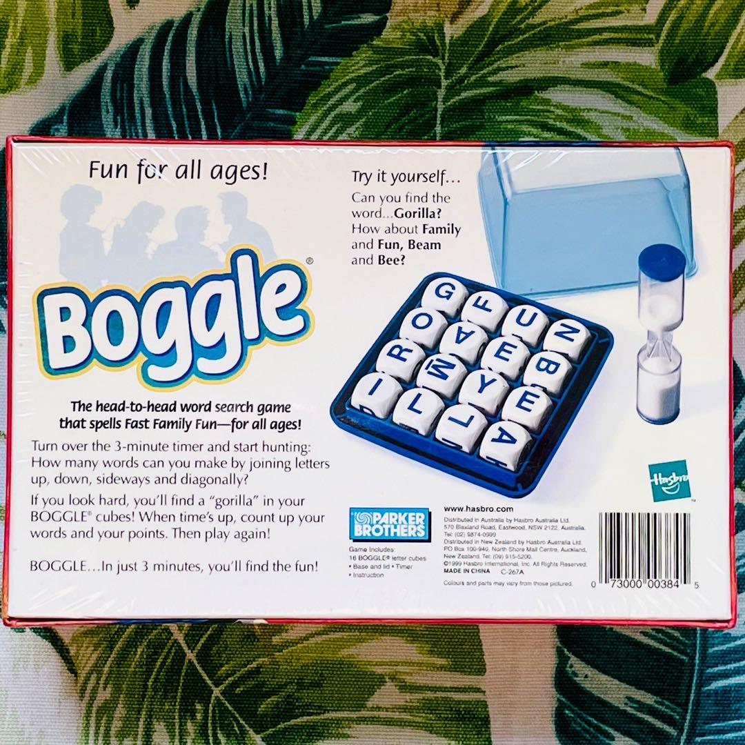 Vintage Boggle Game, Hobbies & Toys, Toys & Games on Carousell