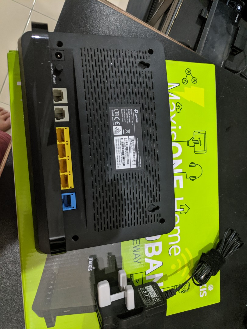Wts maxis fiber router with WiFi ac, Computers & Tech, Parts ...