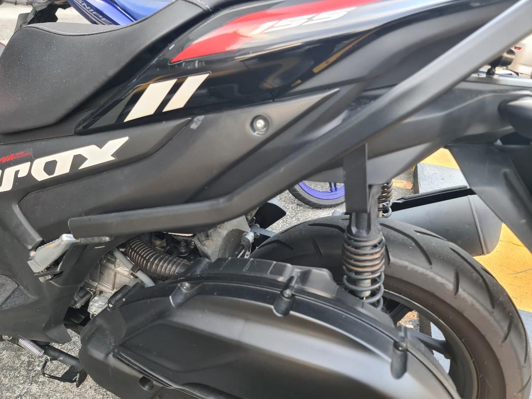 yamaha aerox & nvx top box rack, Motorcycles, Motorcycle Accessories on ...