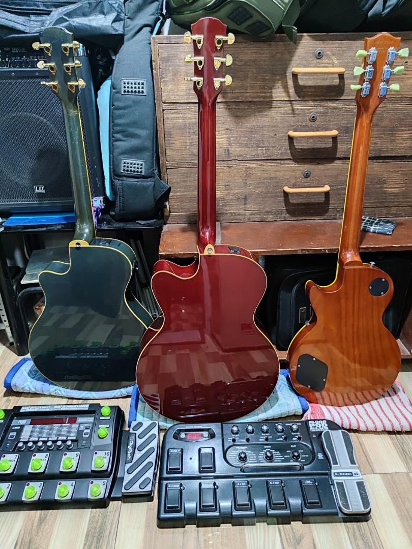 Yamaha APX & CPX, Digitech RP1000 & Line6 Floor Pod Plus with Peavey amp, Hobbies & Toys, Music ...