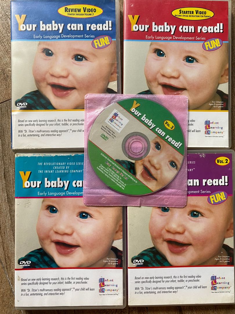 Your Baby can read DVDs, Babies & Kids, Infant Playtime on Carousell