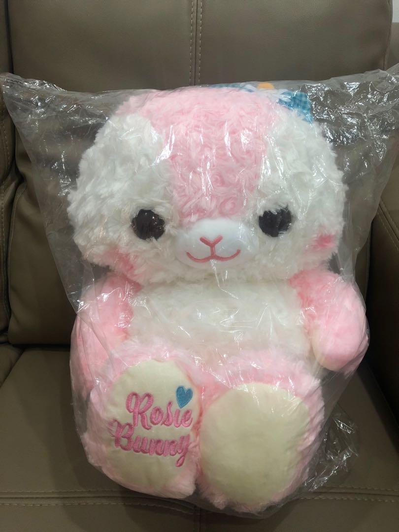 73CM Rosie Bunny Pink Toreba Rabbit Plush Plushy Plushie Soft Toy Doll ...
