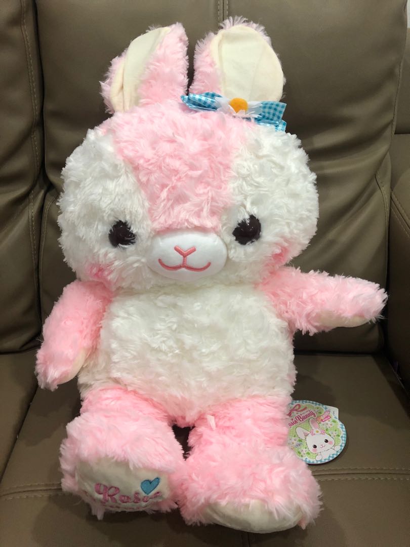 73CM Rosie Bunny Pink Toreba Rabbit Plush Plushy Plushie Soft Toy Doll ...
