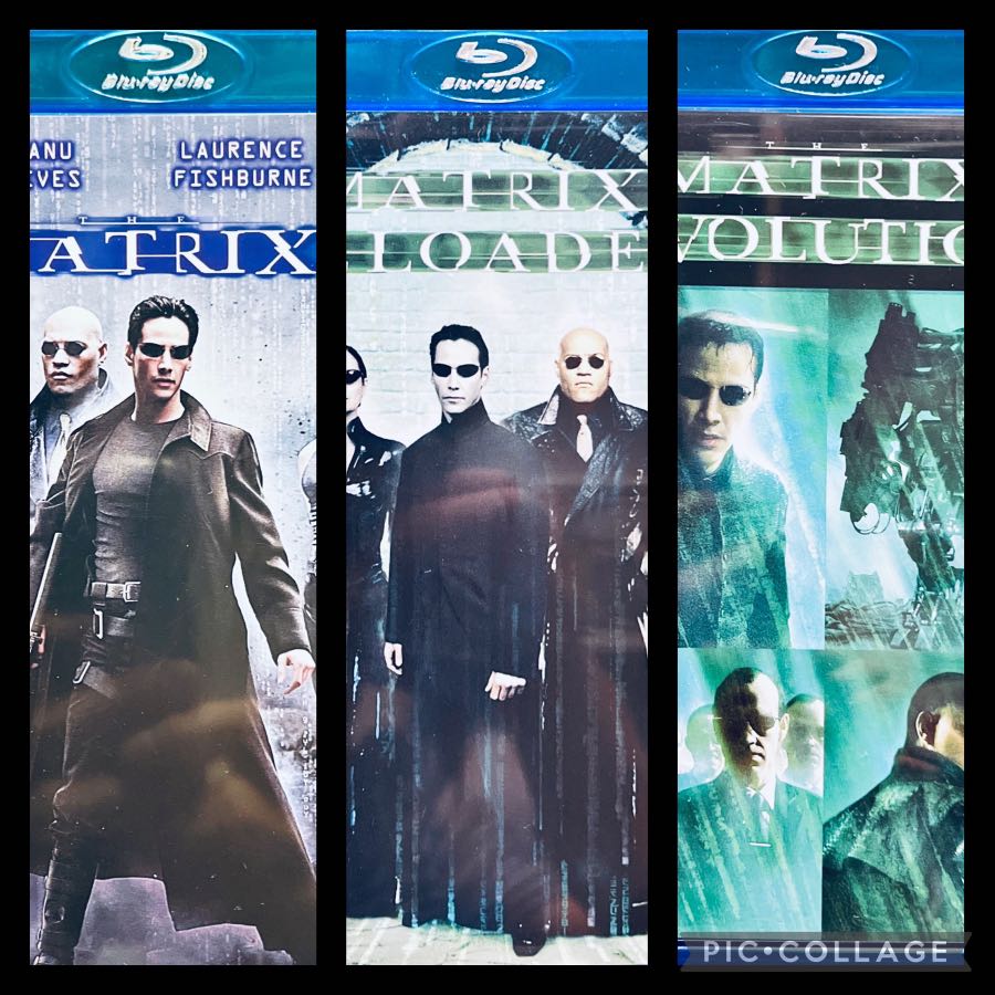 原裝香港行貨 Blu-ray Bluray Disc BD 藍光碟 Matrix 1 2 3 Reloaded Revolutions 共3盒 ...