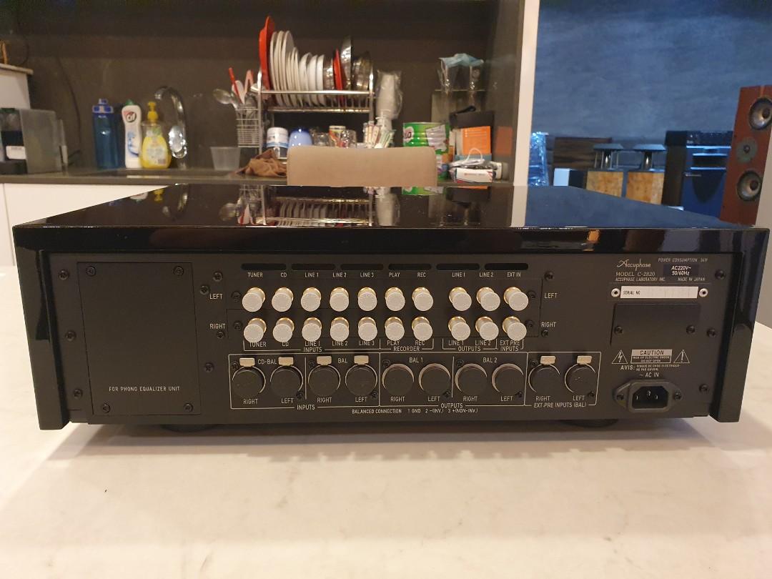 Accuphase C-2820 preamp, Audio, Soundbars, Speakers & Amplifiers on ...