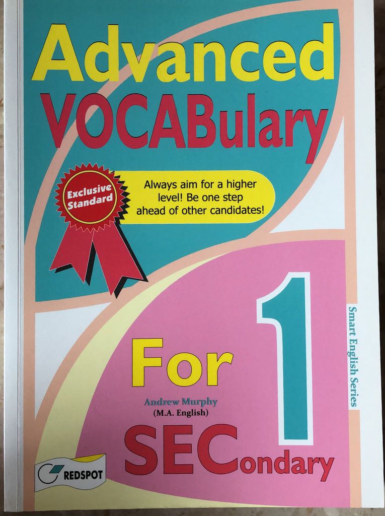 Advanced Vocabulary Sec 1 by Andrew Murphy, Hobbies & Toys, Books ...