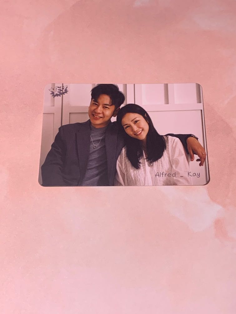 許廷鏗Alfred 謝安琪Kay Tse Yes card, 興趣及遊戲, 收藏品及紀念品, 明星周邊 - Carousell