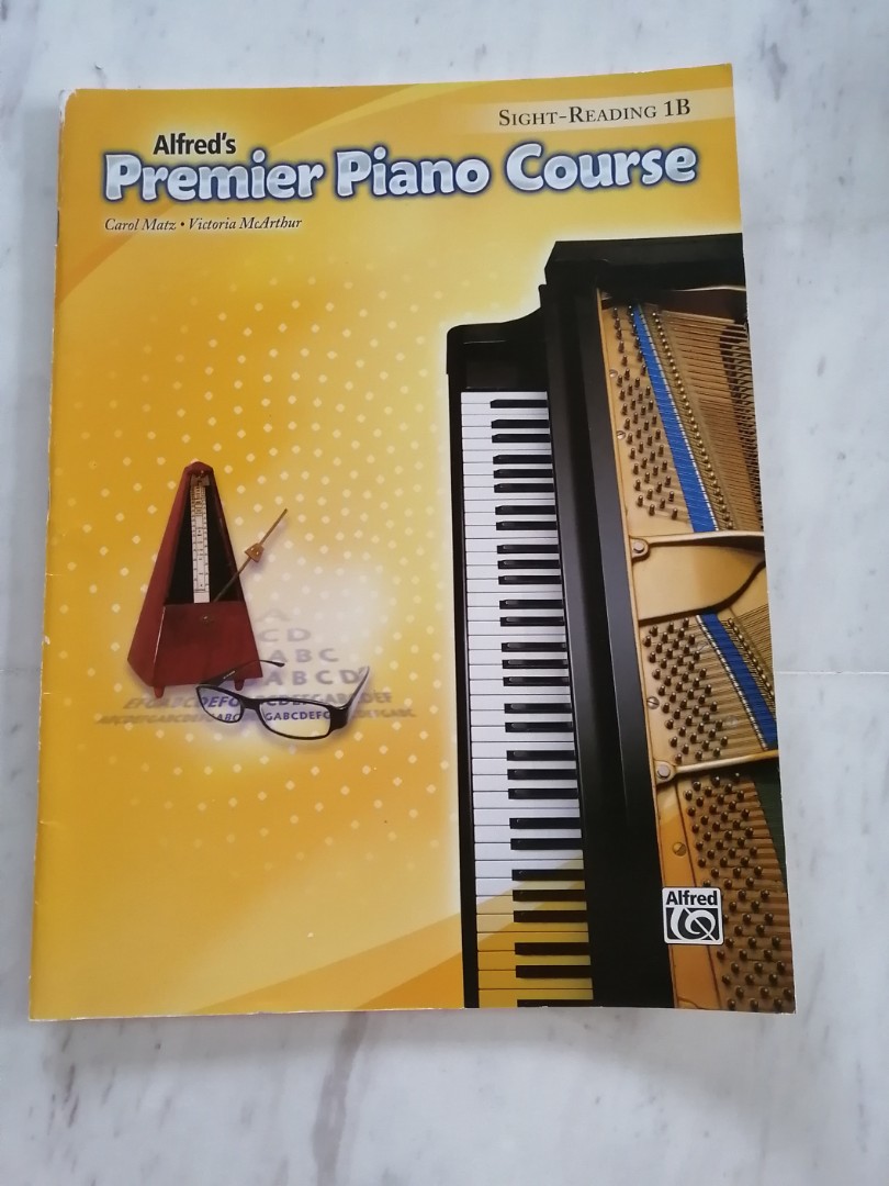 Alfred's Premier Piano Course: sight reading 1B, Hobbies & Toys, Music ...
