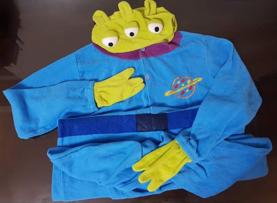 Alien Little Green Men Toy Story Costume Bodysuit Sleepwear Onesie ...