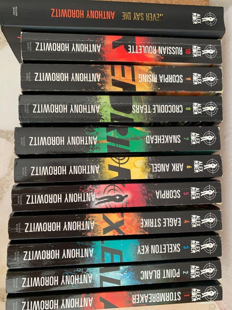 Anthony Horowitz- ALEX RIDER entire series, Hobbies & Toys, Books ...