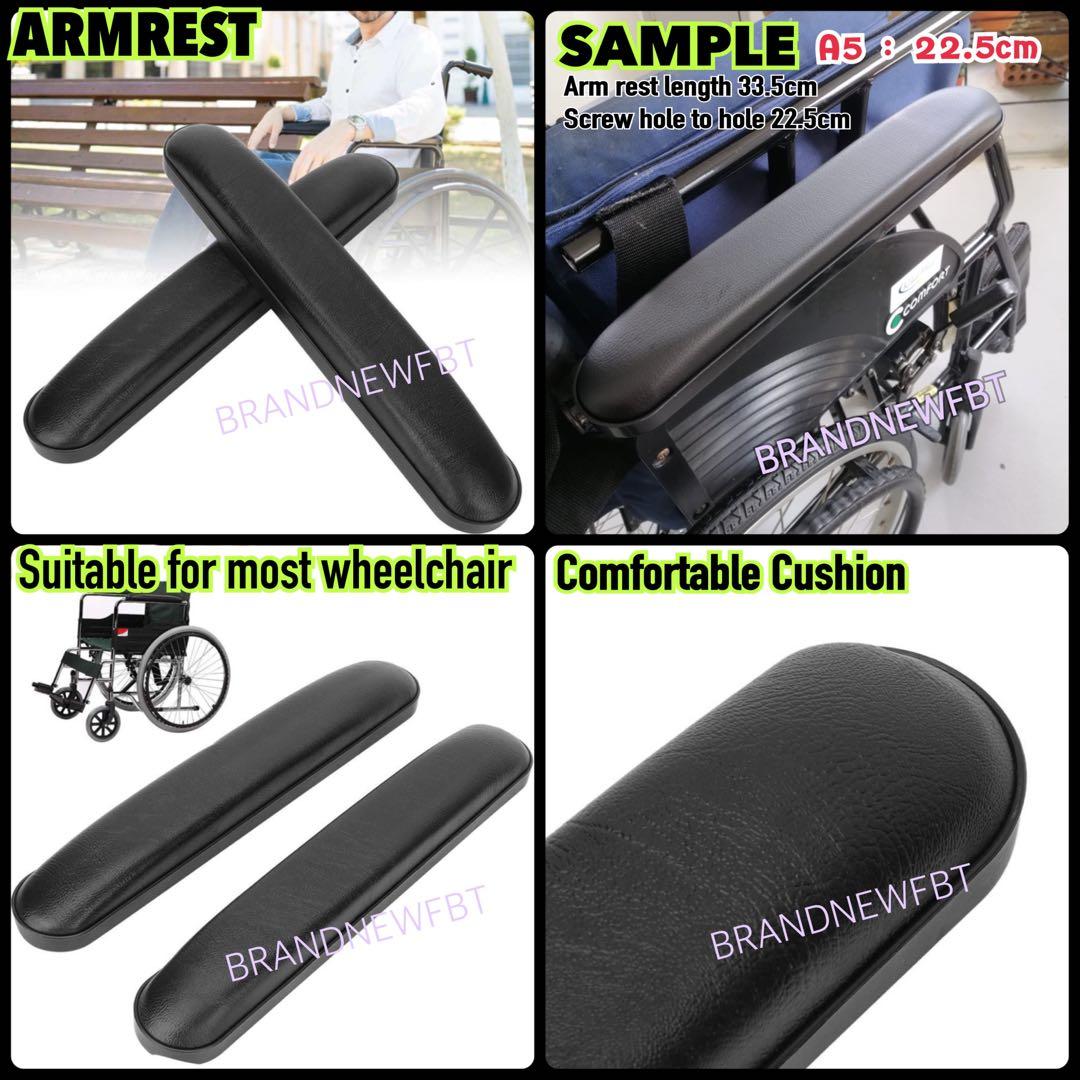 Armrest Pads Arm Rest for most Wheelchair, Health & Nutrition ...