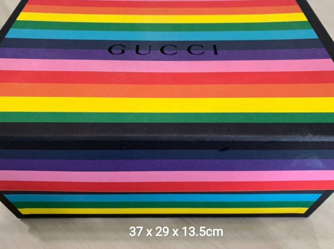 Authentic Gucci rainbow limited edition box, Luxury, Accessories on ...