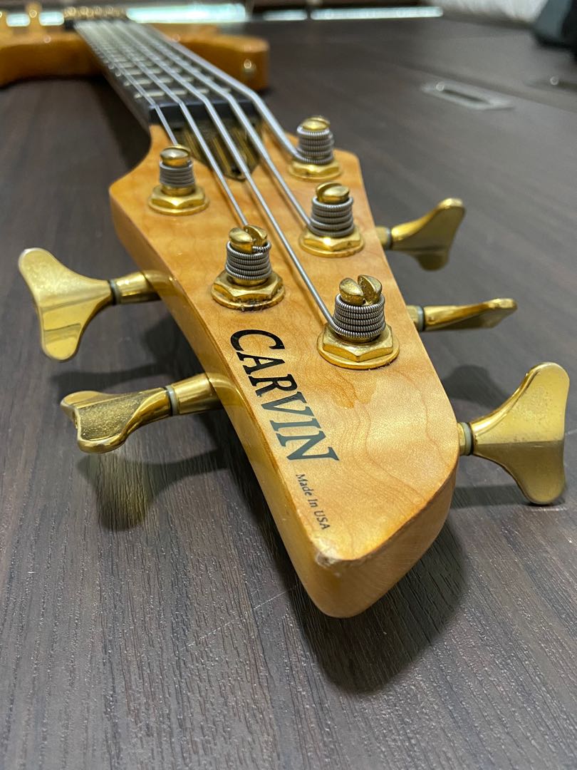 Bass: Made in USA Carvin LB-75, Hobbies & Toys, Music & Media, Musical ...