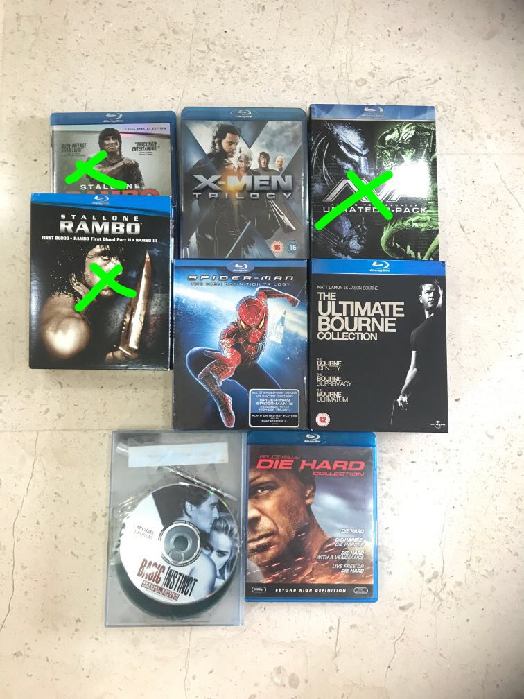 Blue Ray DVD Box Set, Hobbies & Toys, Music & Media, CDs & DVDs on ...