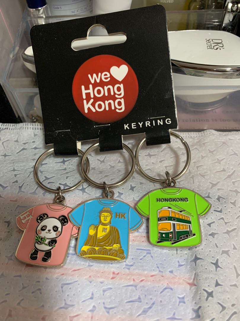 BN 'WE LOVE HONG KONG' Key chains, Hobbies & Toys, Stationery & Craft ...