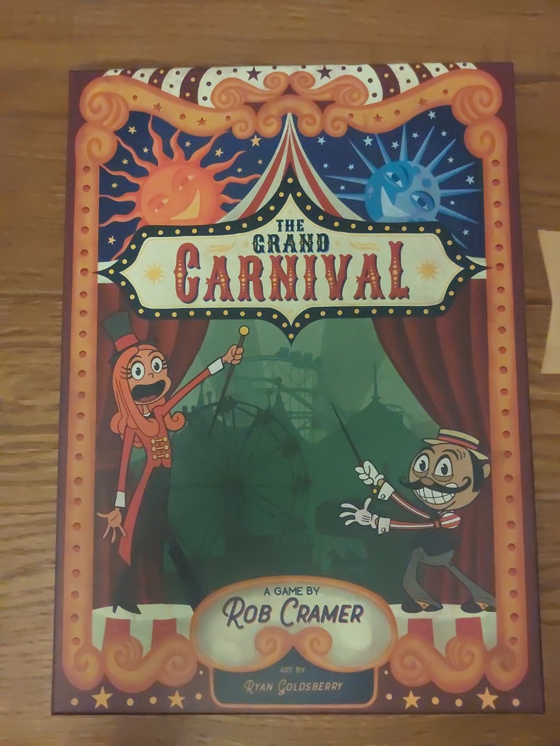 Boardgame the grand carnival, Hobbies & Toys, Toys & Games on Carousell