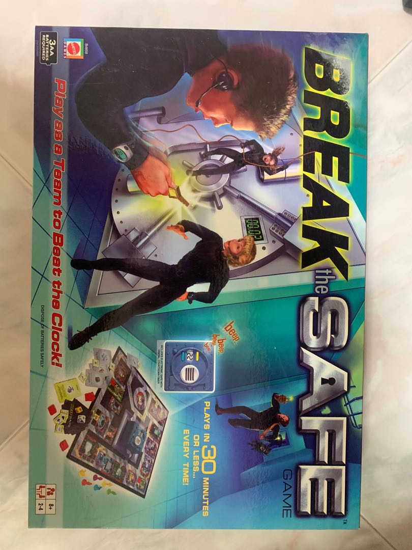Break The Safe board game, Hobbies & Toys, Toys & Games on Carousell