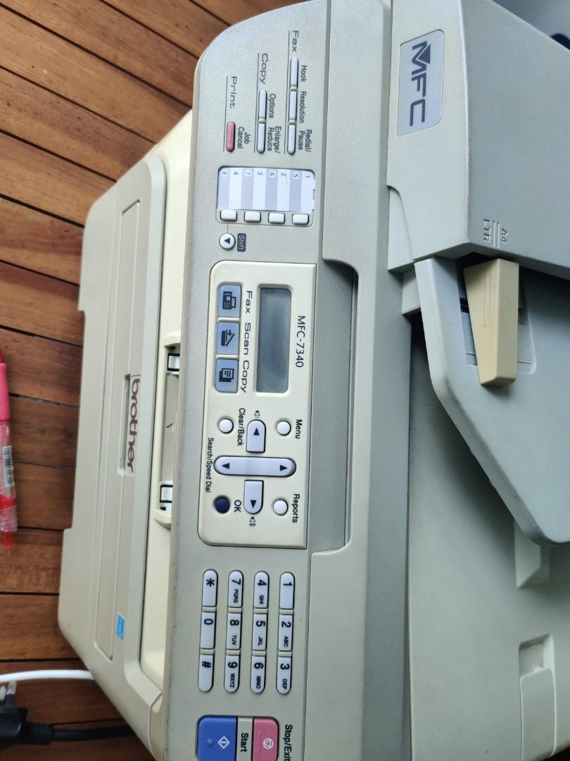 Brother MFC-7340 Flatbed Laser Multi-Function Printer, Computers & Tech ...