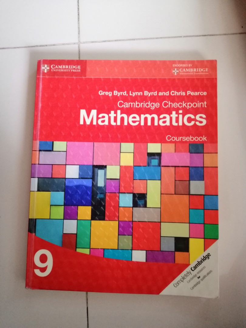 Cambridge checkpoint mathematics 9, Hobbies & Toys, Books & Magazines ...