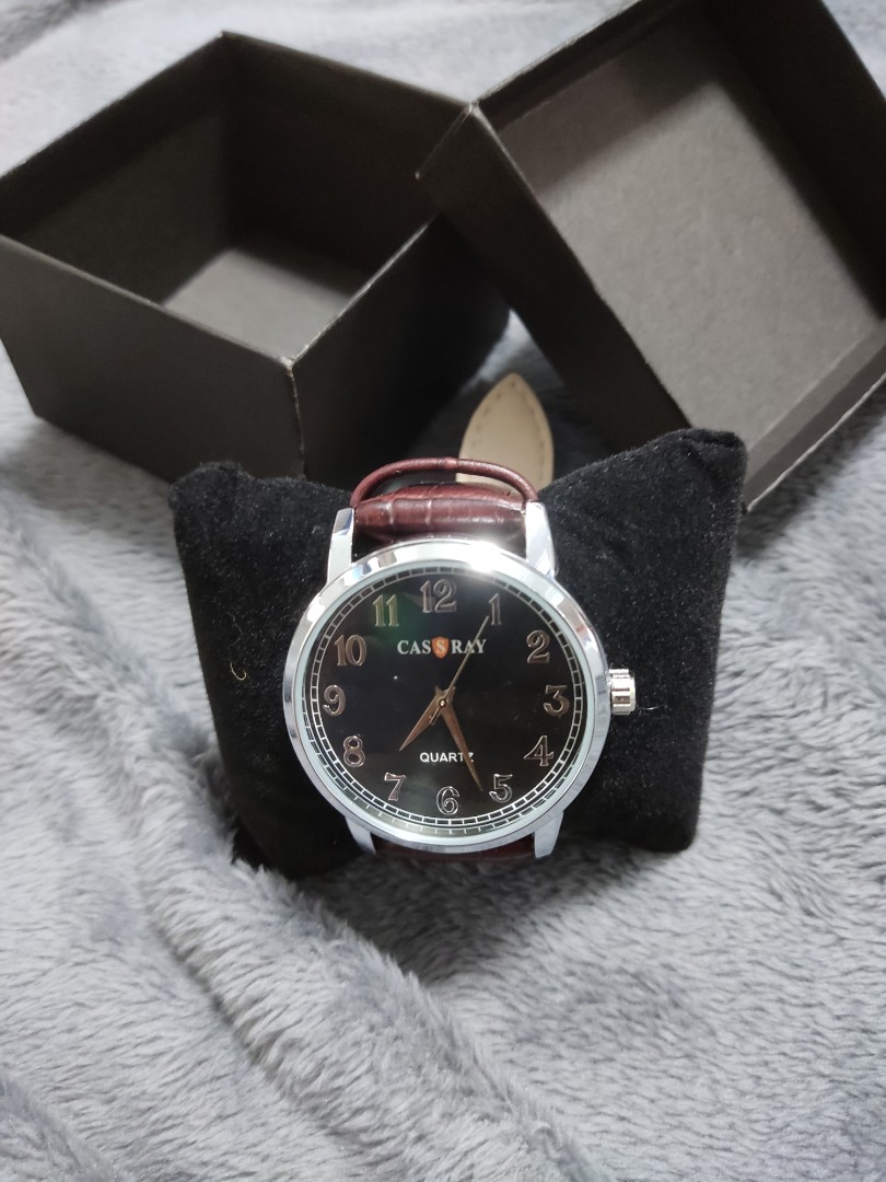 Cassray Quartz blue base watch, Men's Fashion, Watches & Accessories ...