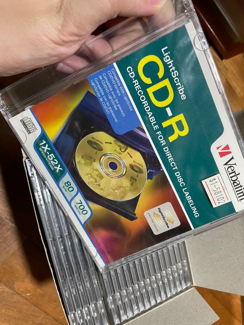 CD-R (recordable/rewritable), Computers & Tech, Parts & Accessories ...