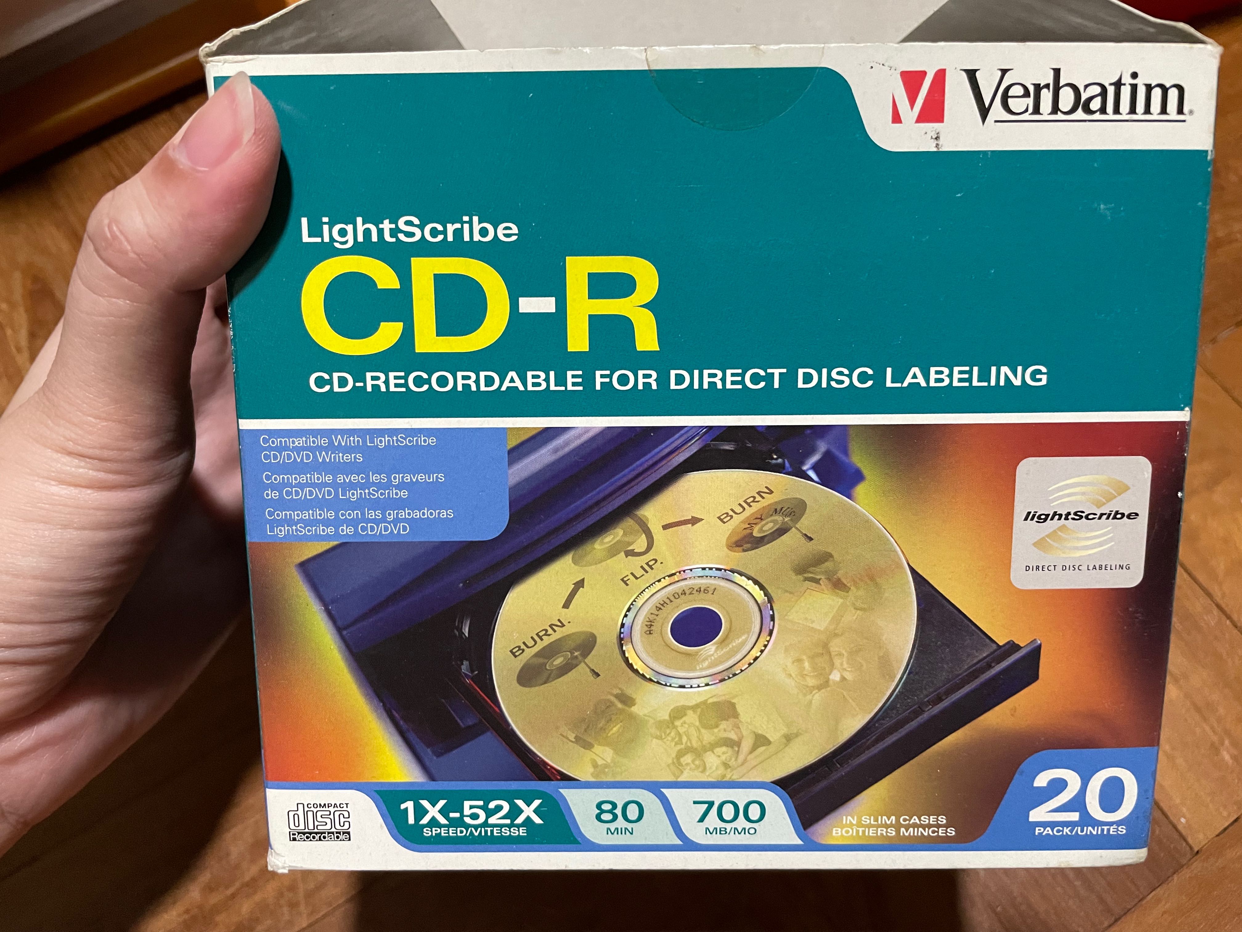 CD-R (recordable/rewritable), Computers & Tech, Parts & Accessories ...