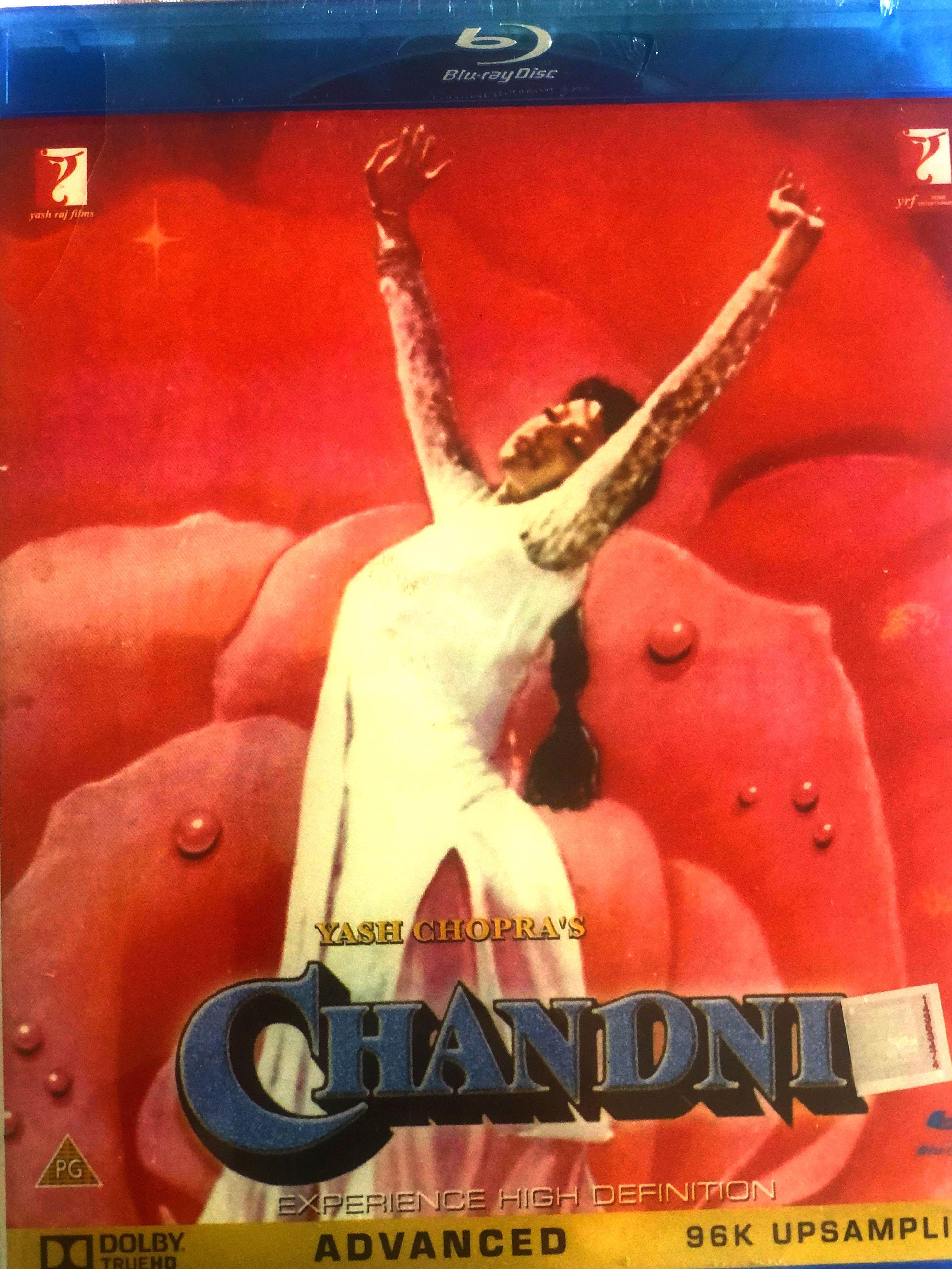 CHANDNI SRI DEVI BLU RAY DVD, Hobbies & Toys, Music & Media, CDs & DVDs ...